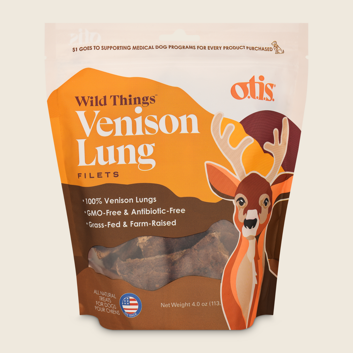 Wild Things Venison Lung Filet – Otis Love